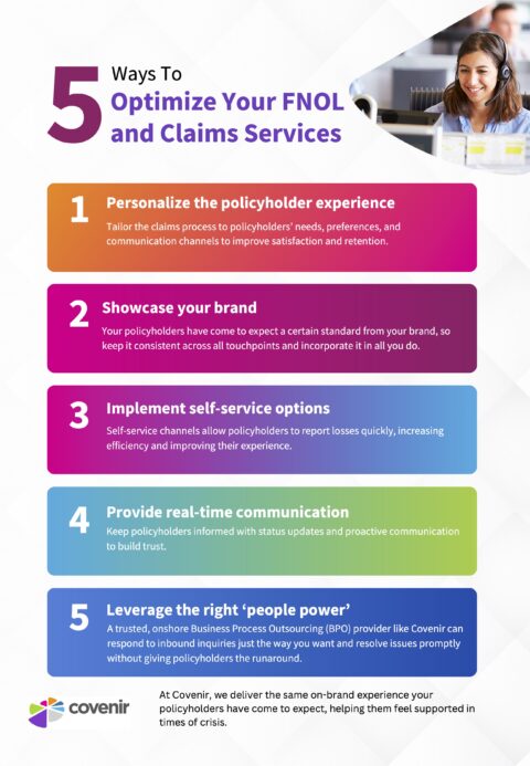 How to Optimize Your FNOL and Insurance Claims Services - Covenir